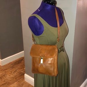 Susan Gail | Bags | Vintage Susan Gail Italy Tan Leather Shoulder Bag ...